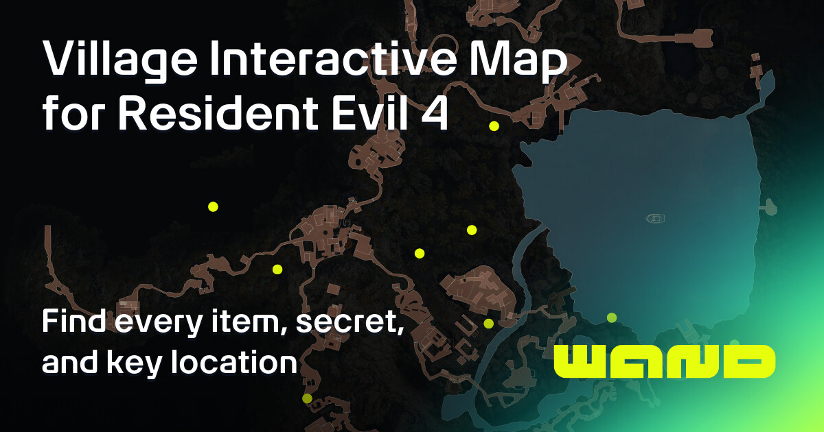 ganimet - Resident Evil 4 的 Village 地图 Checklist | WeMod Maps