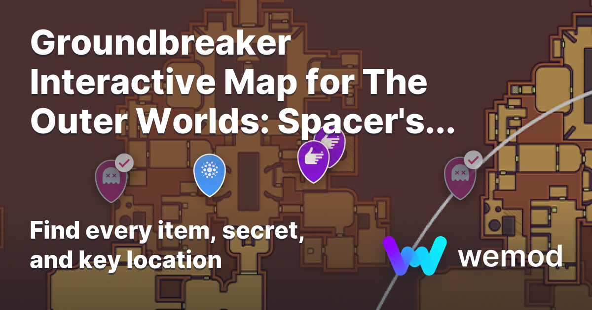 Mapa Groundbreaker do The Outer Worlds: Spacer's Choice Edition | Wand