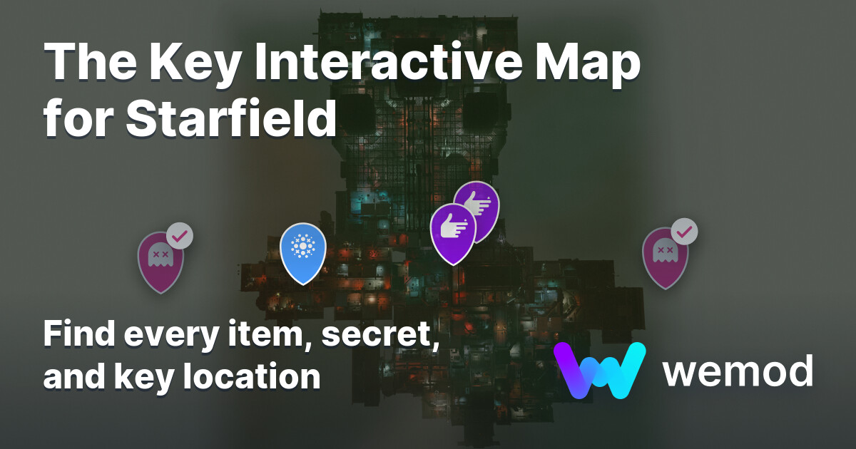 The Key Map for Starfield | WeMod