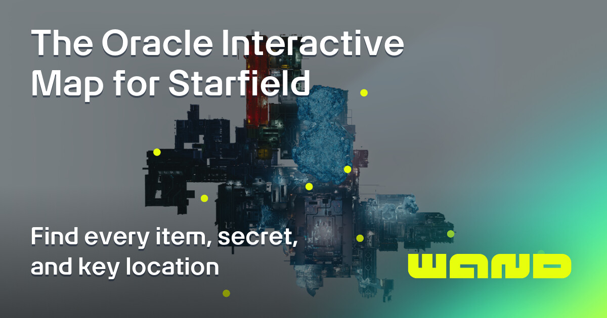 Quest Items - The Oracle Map for Starfield Checklist | WeMod Maps