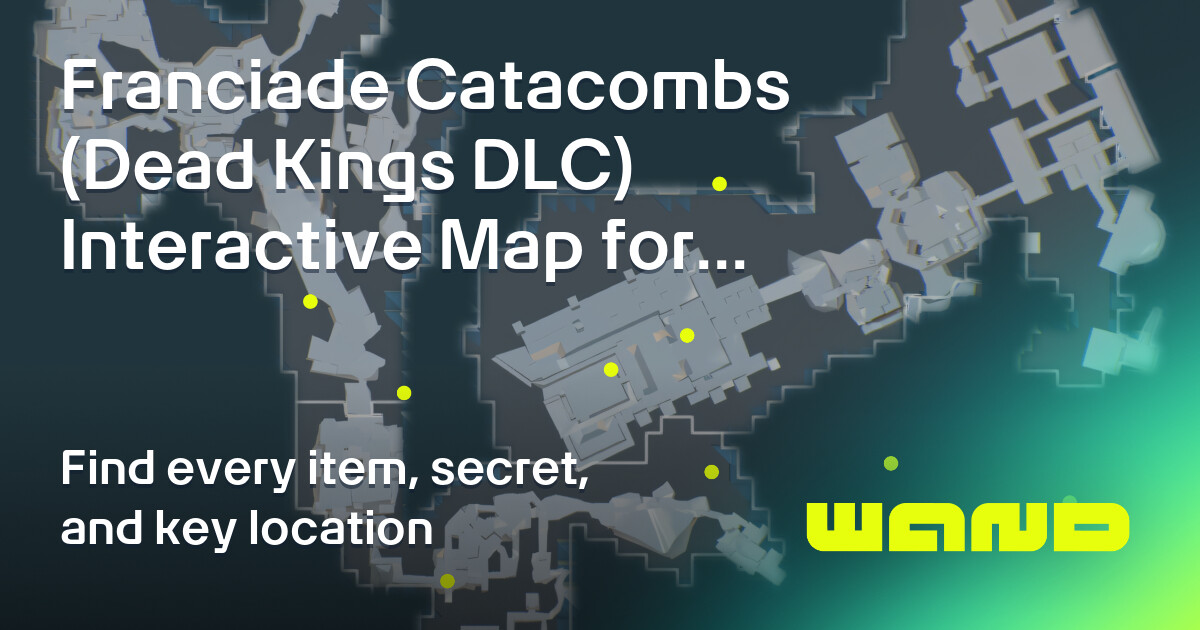 Franciade Catacombs (Dead Kings DLC) Karte für Assassin's Creed Unity ...
