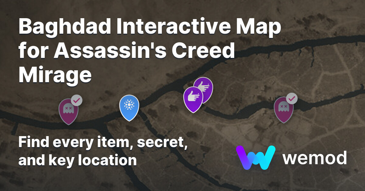 Mapa Baghdad para Assassin's Creed Mirage | WeMod