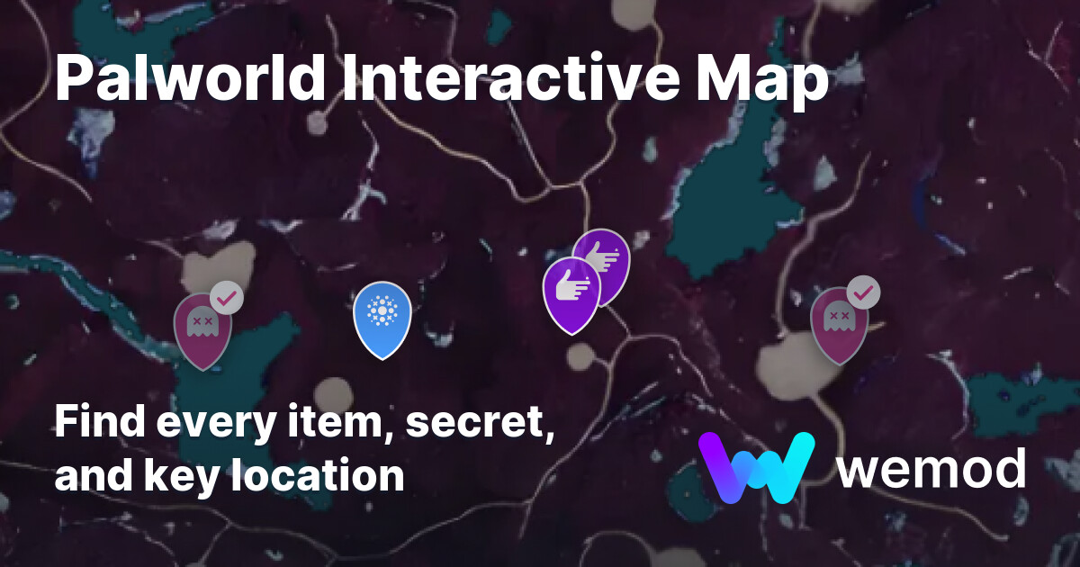 Palworld Maps | WeMod