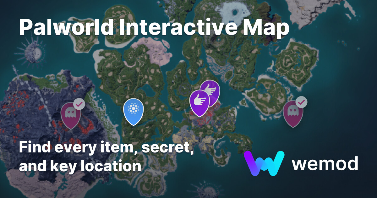 Palworld Maps | WeMod