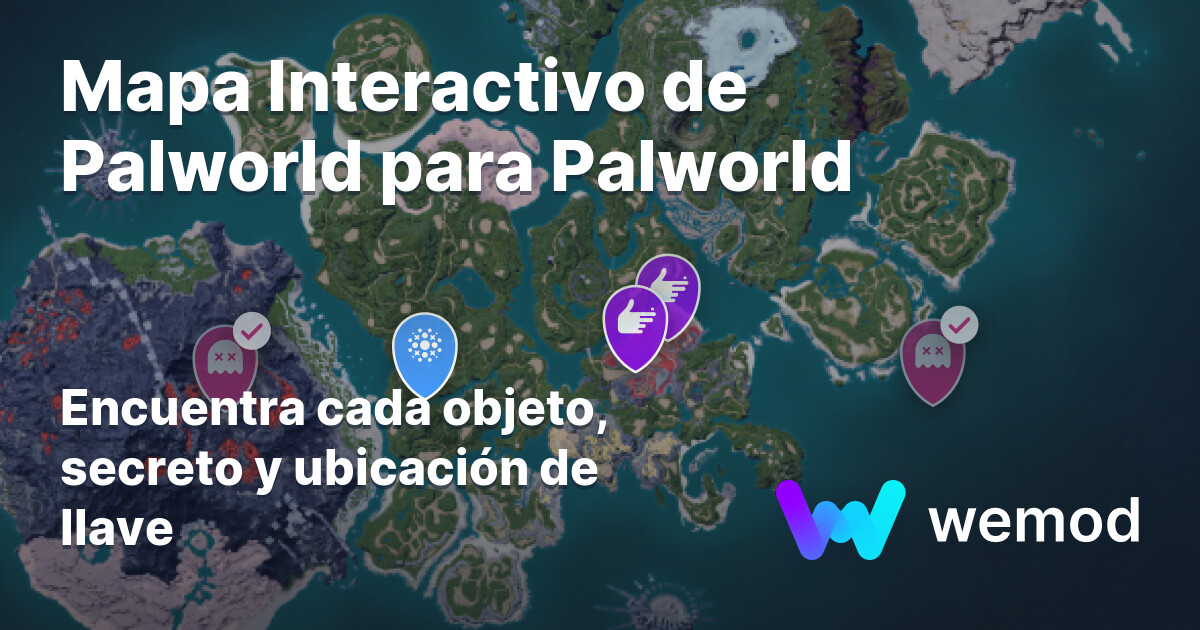 Mapa Palworld para Palworld | WeMod