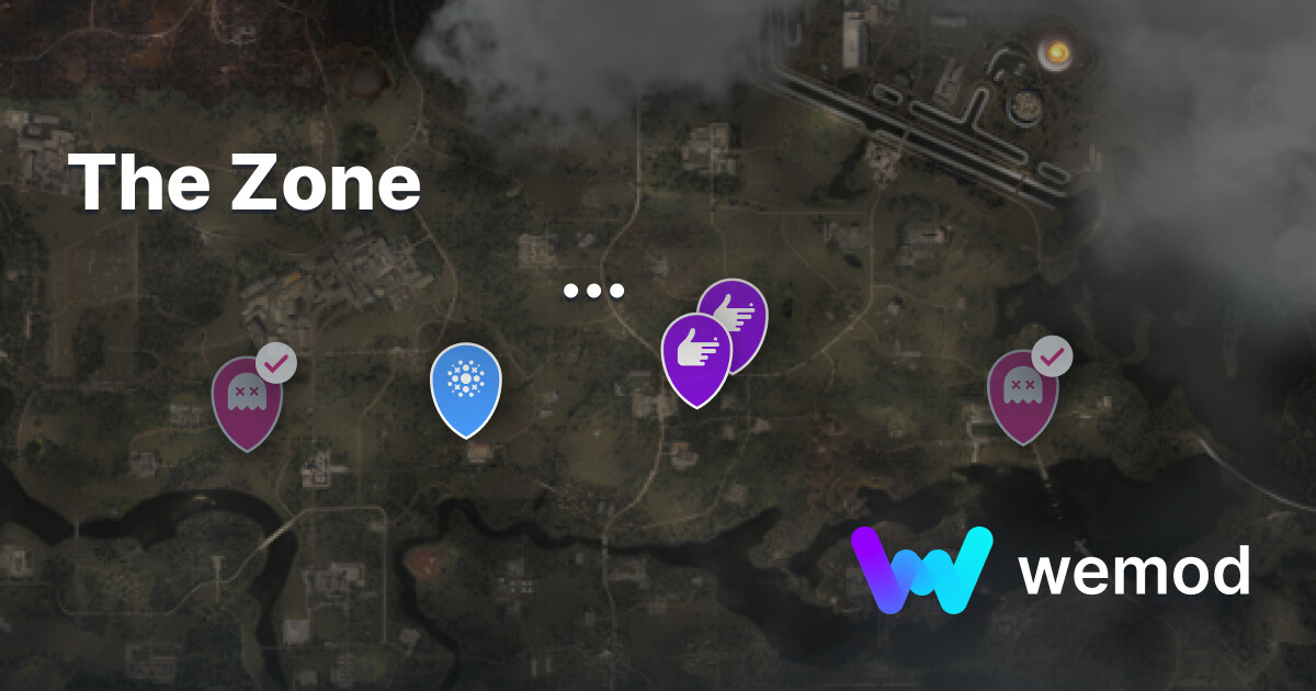 แผนที่ The Zone สำหรับ STALKER 2: Heart of Chornobyl | WeMod