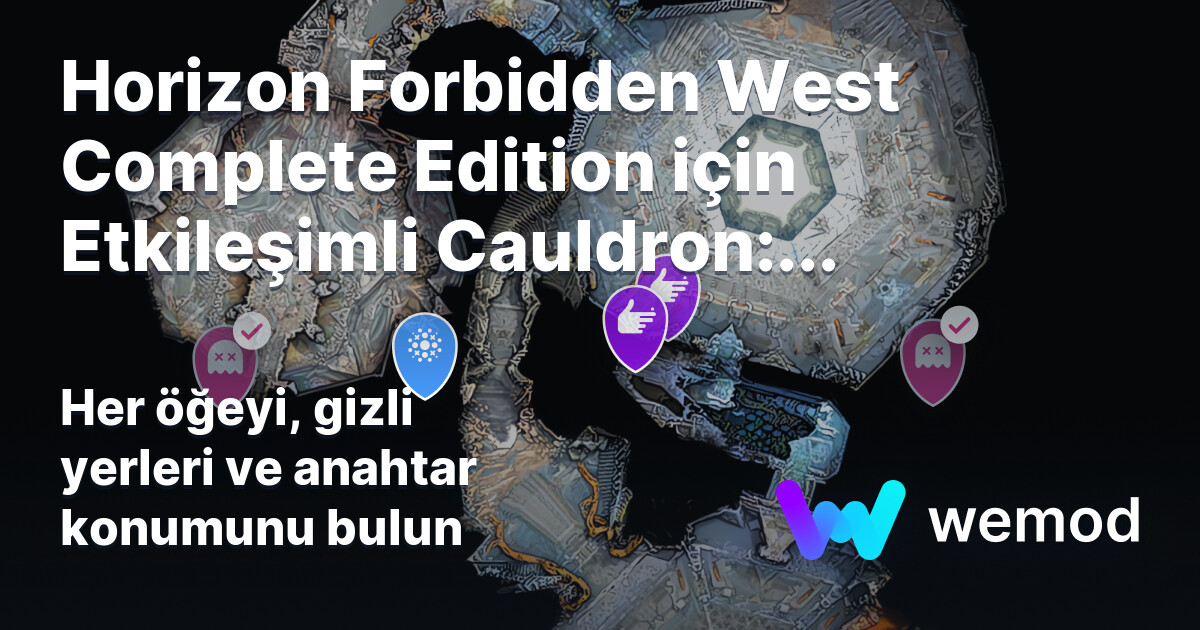 Horizon Forbidden West Complete Edition için Cauldron: GEMINI Haritası ...