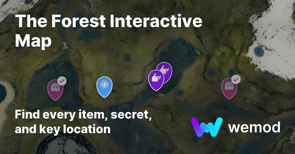 The Forest Interactive Map | Wand