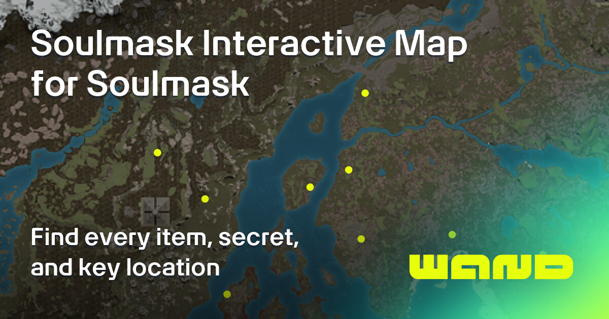 Soulmask Map for Soulmask Checklist by Category - 100% Completion Guide ...