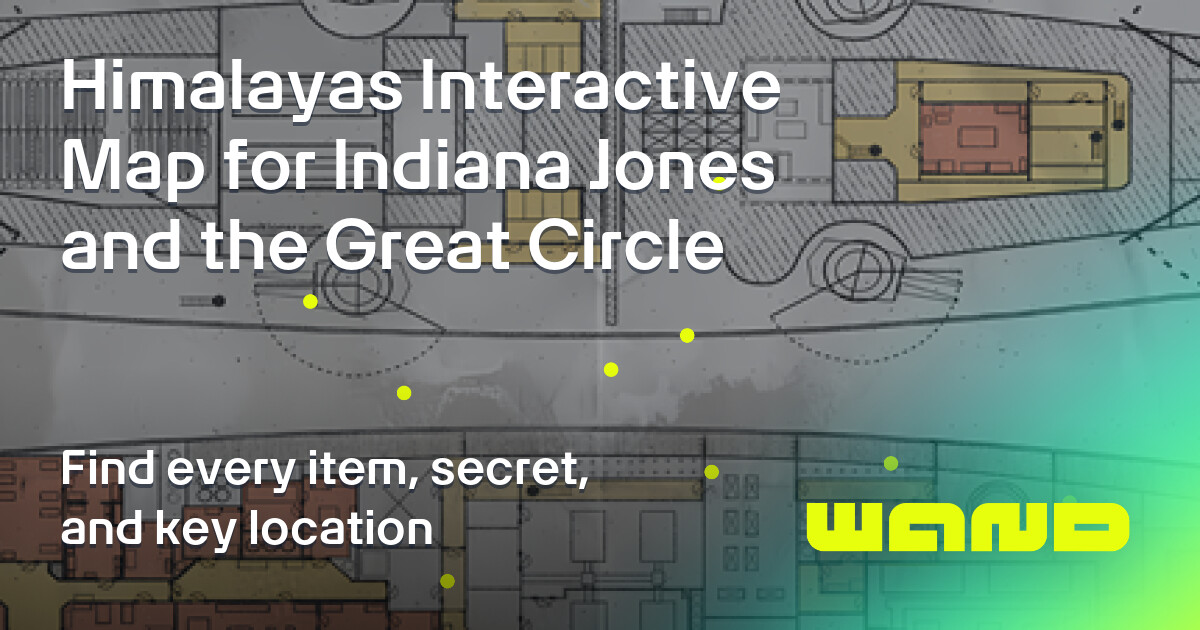 Area Map - Himalayas Map for Indiana Jones and the Great Circle ...