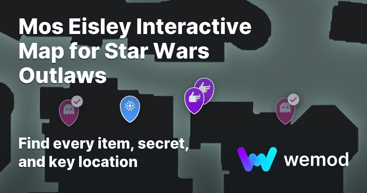Carte Mos Eisley pour Star Wars Outlaws | Wand