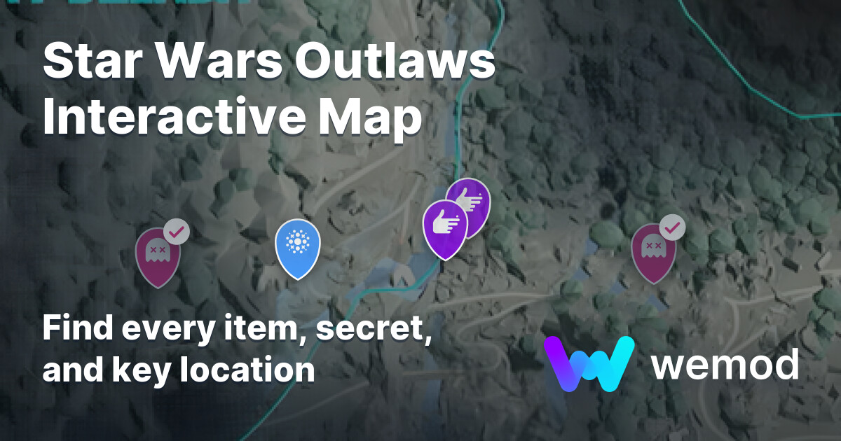 Star Wars Outlaws Maps | WeMod