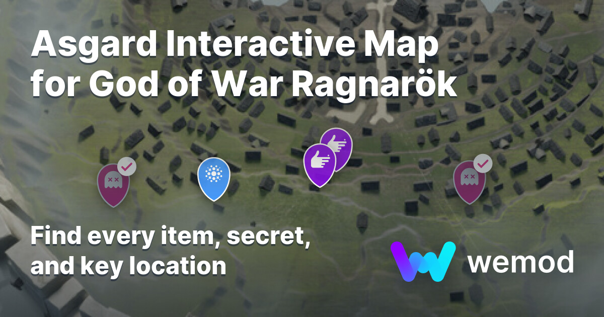 Asgard Map for God of War Ragnarök | WeMod