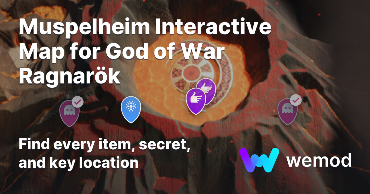 Mapa Muspelheim para God of War Ragnarök | WeMod