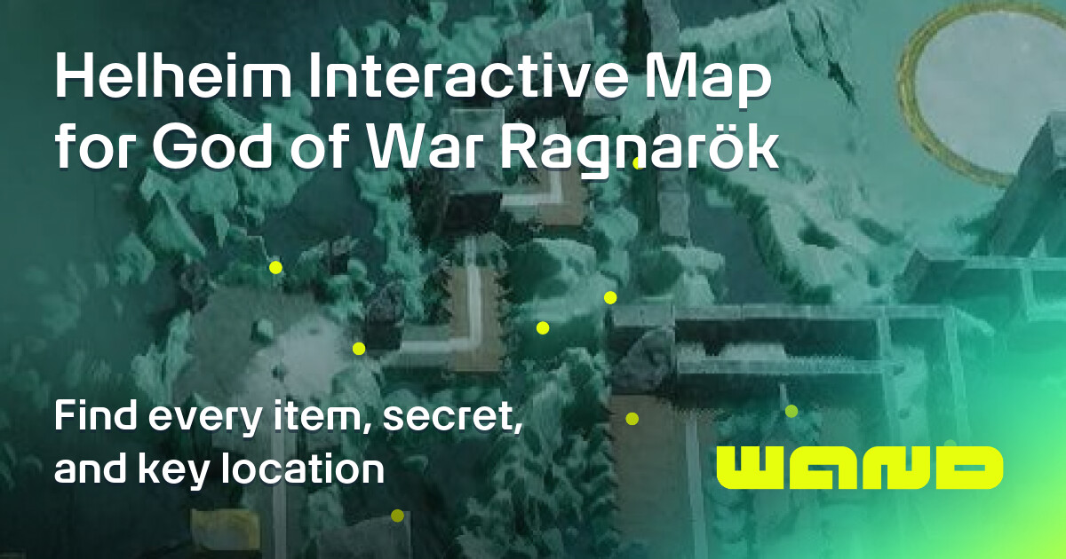 el-cuervo-de-odin - God of War Ragnarök 的 Helheim 地图 Checklist | WeMod Maps