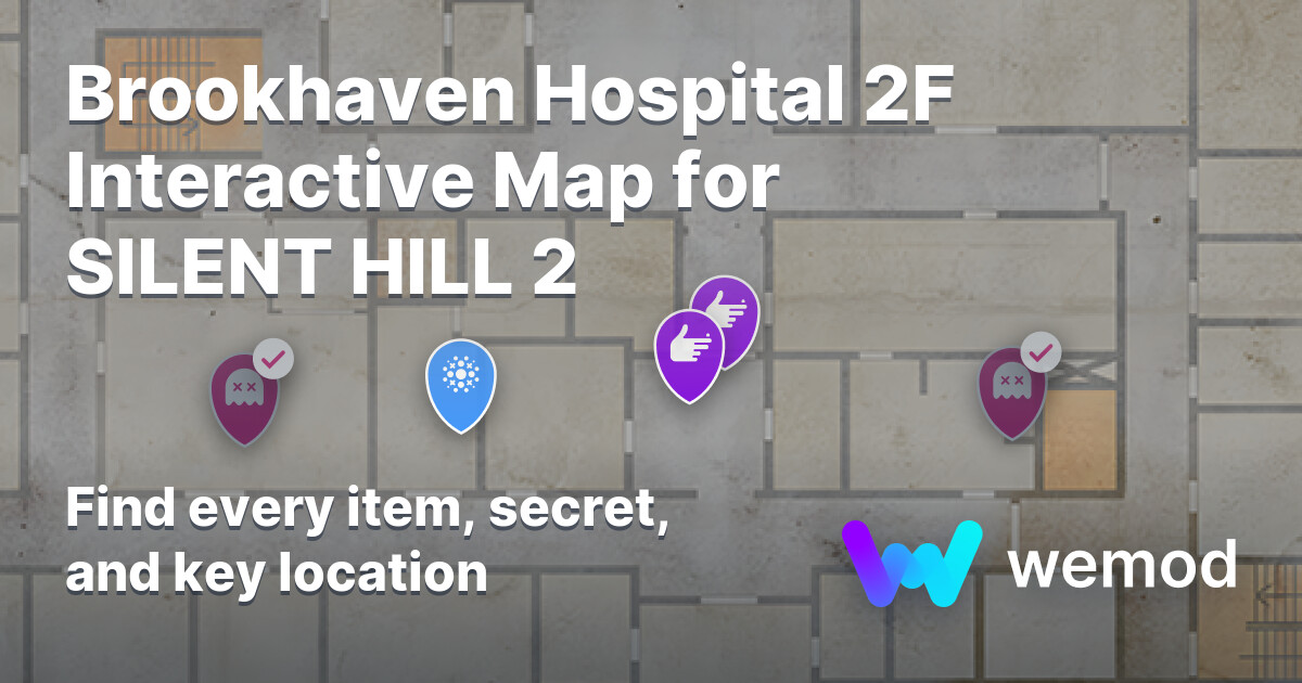 SILENT HILL 2向けBrookhaven Hospital 2Fマップ | WeMod