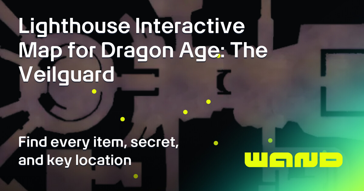 Energy Beam Generators - Lighthouse Map for Dragon Age: The Veilguard ...