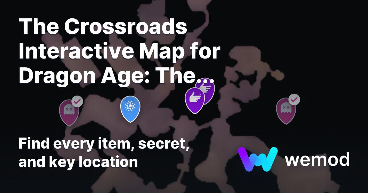 Mapa The Crossroads para Dragon Age: The Veilguard | Wand