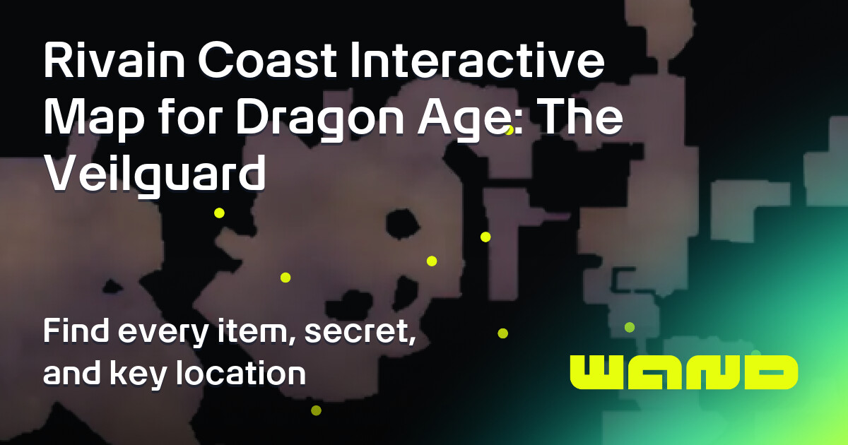 Rivain Coast Map for Dragon Age: The Veilguard | Wand