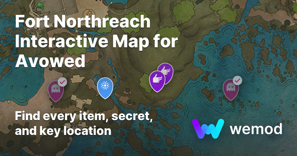 Fort Northreach Map for Avowed | WeMod