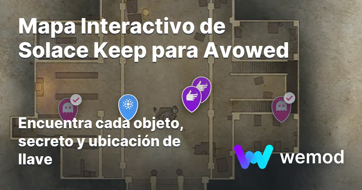 Mapa Solace Keep para Avowed | WeMod