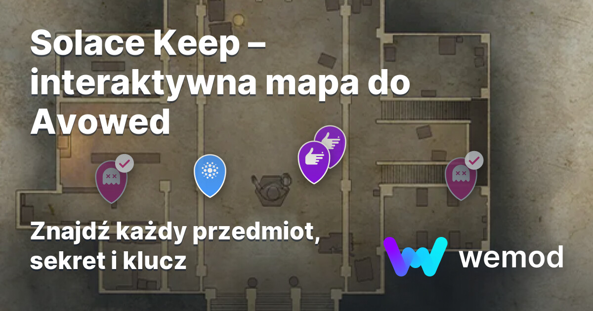 Mapa Solace Keep do Avowed | WeMod