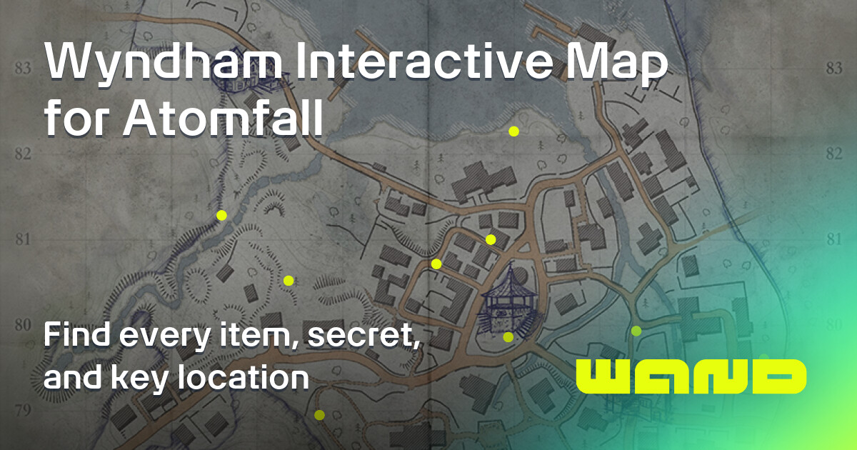 Atomfall向けWyndhamマップ Checklist by Category - 100% Completion Guide | ゲームマップ
