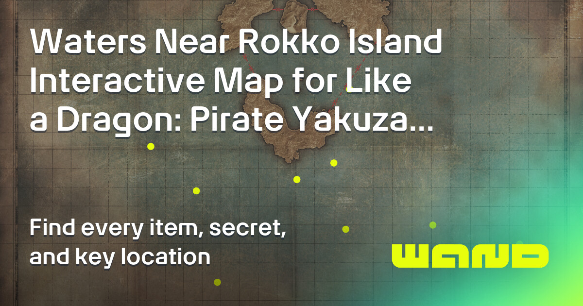 treasure-chest - Mapa Waters Near Rokko Island para Like a Dragon ...