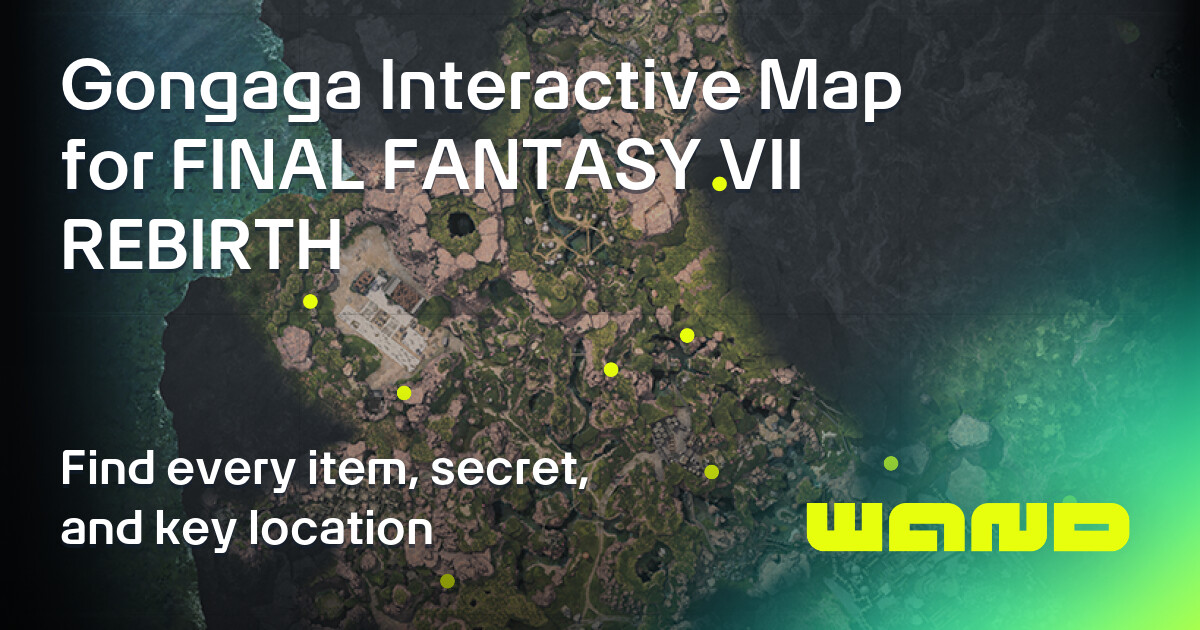 Classified Monster - Gongaga Map for FINAL FANTASY VII REBIRTH ...