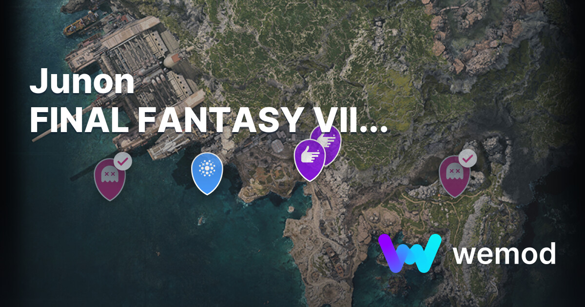 แผนที่ Junon สำหรับ FINAL FANTASY VII REBIRTH | WeMod