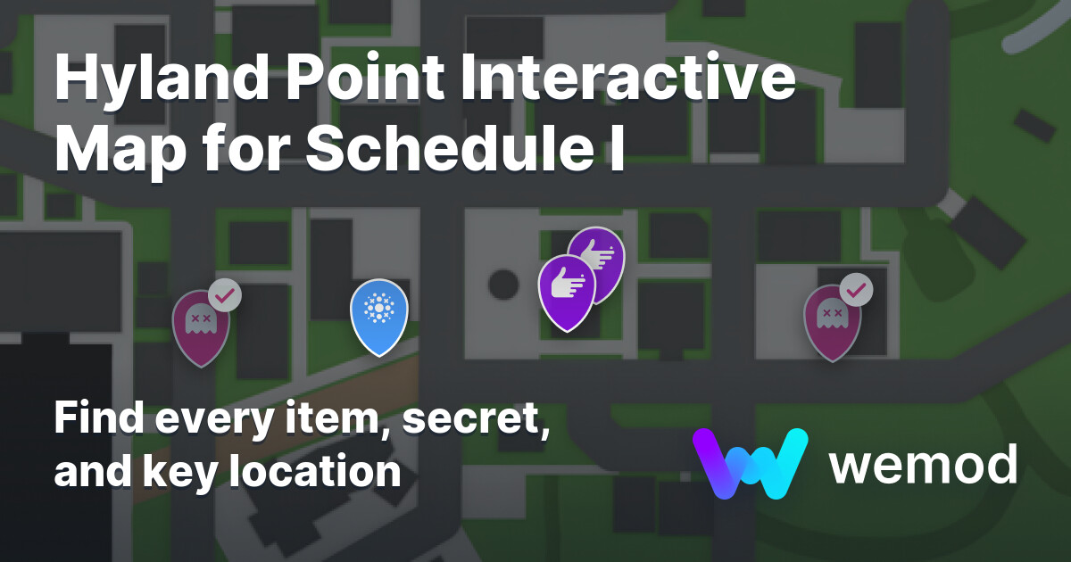 Peta Hyland Point untuk Schedule I | Wand