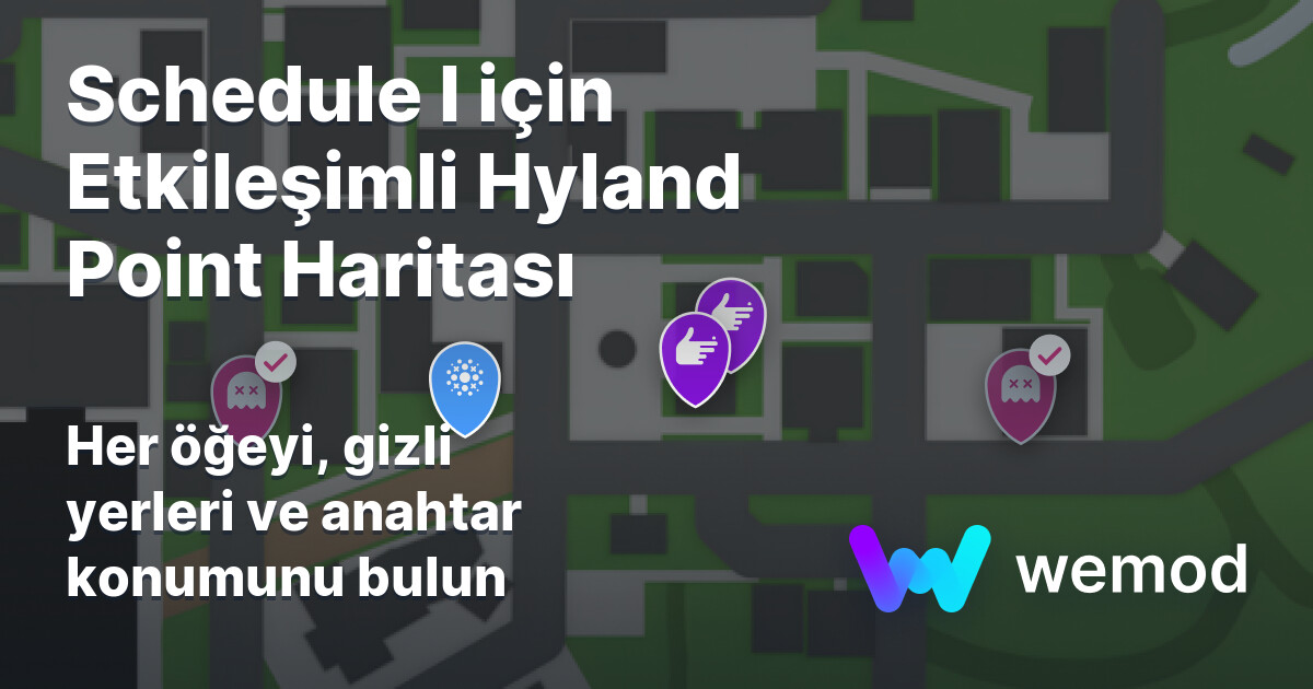 Schedule I için Hyland Point Haritası | WeMod