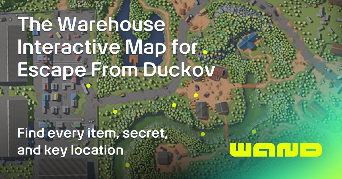 npc-interativo - The Warehouse Karte für Escape From Duckov Checklist ...
