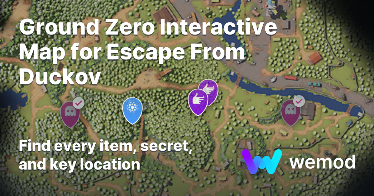 Mapa Ground Zero do Escape From Duckov | Wand