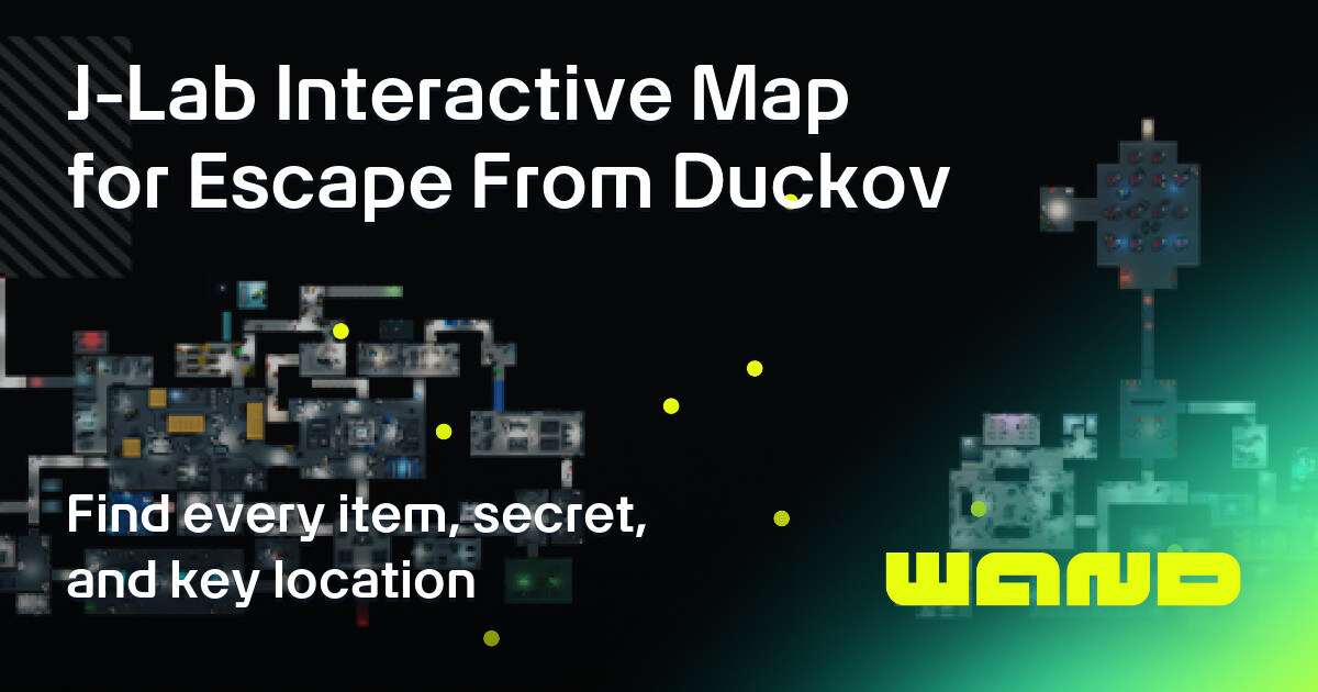 Escape From Duckov 的 J-Lab 地图 | Wand