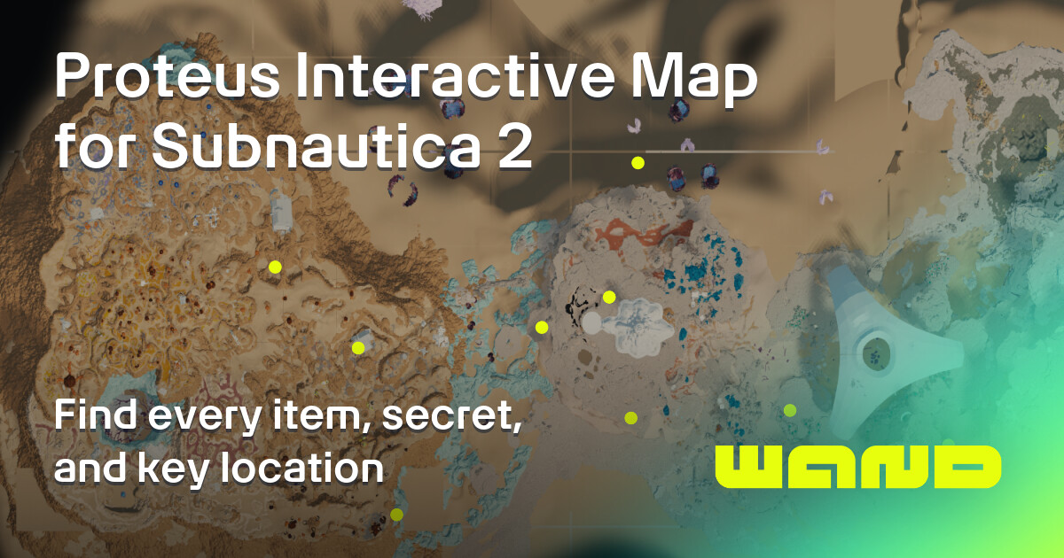 Subnautica 2 的 Proteus 地图 Checklist by Category - 100% Completion Guide ...