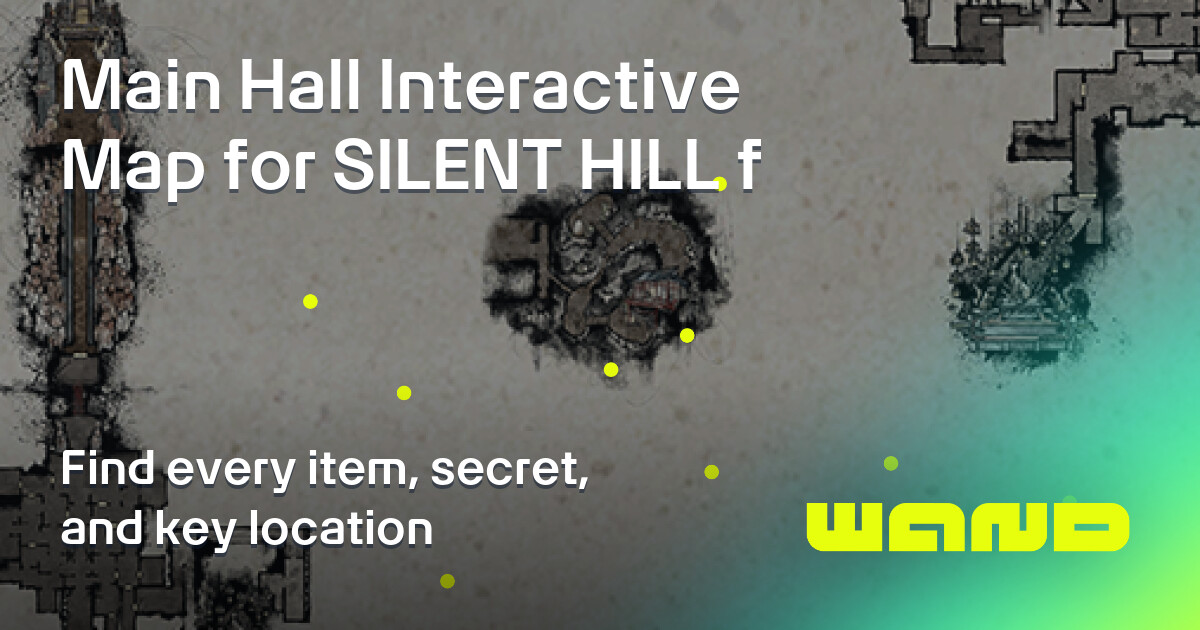 Main Hall Map for SILENT HILL f Checklist by Category - 100% Completion ...