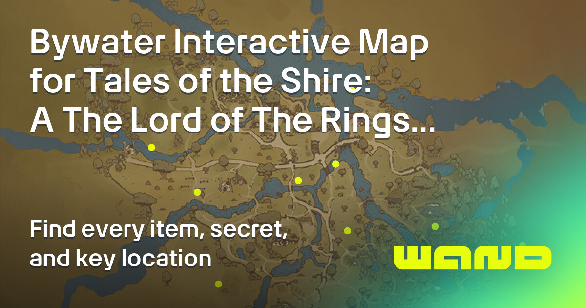 Nora Burrows - Mapa Bywater para Tales of the Shire: A The Lord of The ...