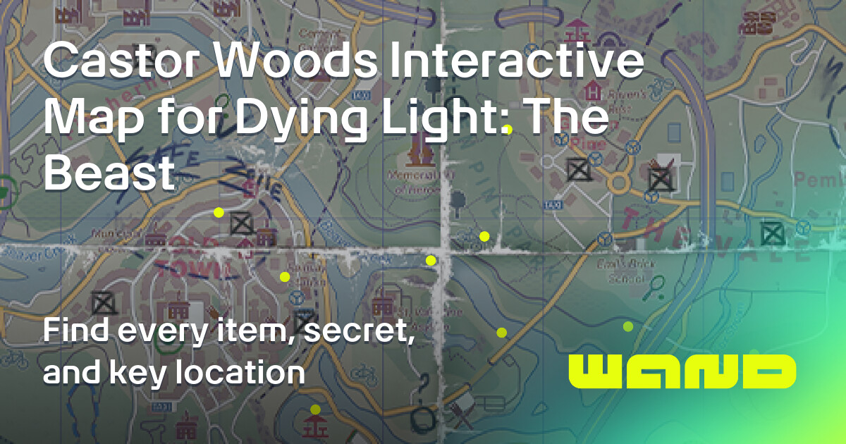 dokumen-keluarga-fisher - แผนที่ Castor Woods สำหรับ Dying Light: The ...