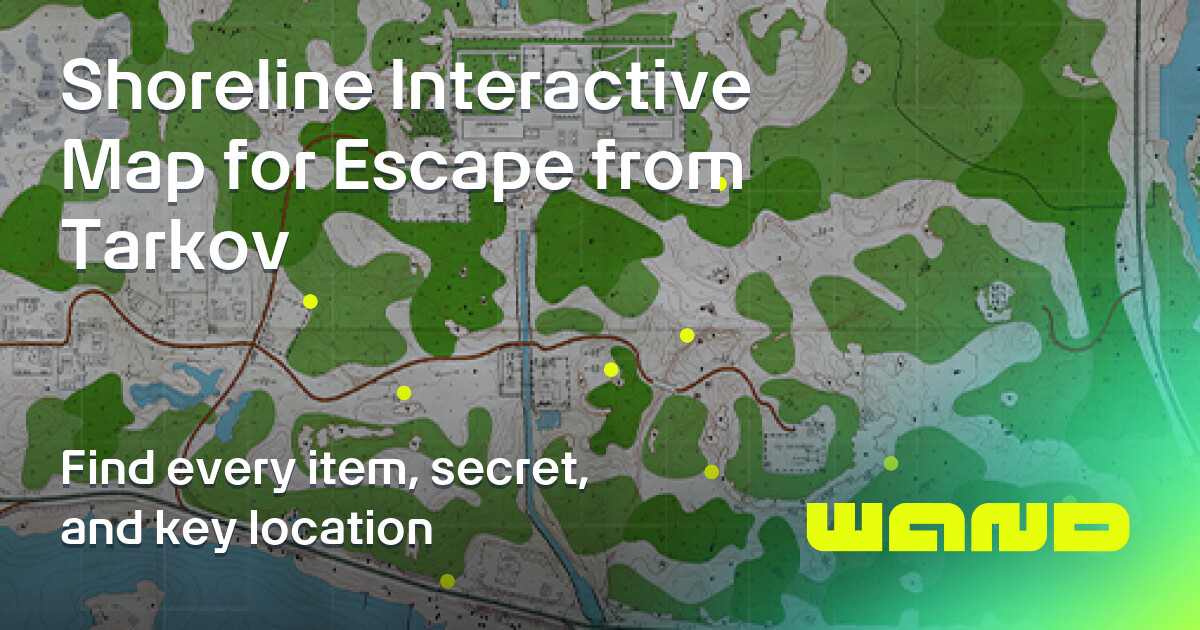 Shoreline Map for Escape from Tarkov | Wand