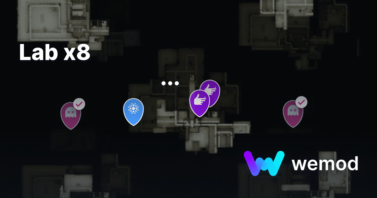 แผนที่ Lab x8 สำหรับ S.T.A.L.K.E.R.: Call of Pripyat | WeMod