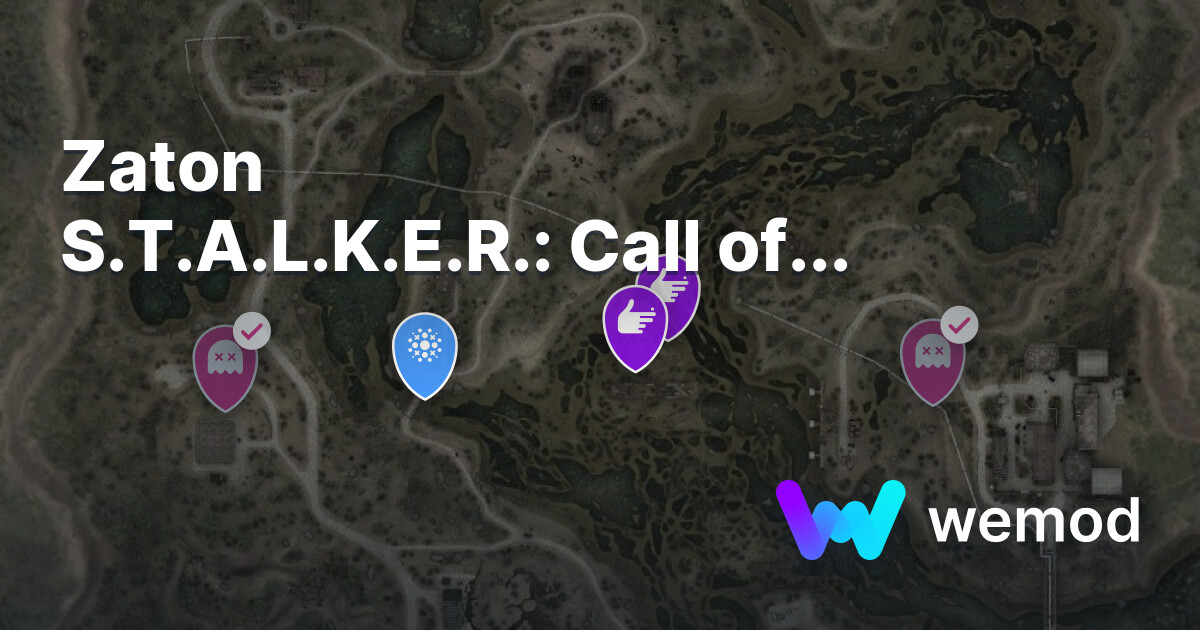 แผนที่ Zaton สำหรับ S.T.A.L.K.E.R.: Call of Pripyat | WeMod