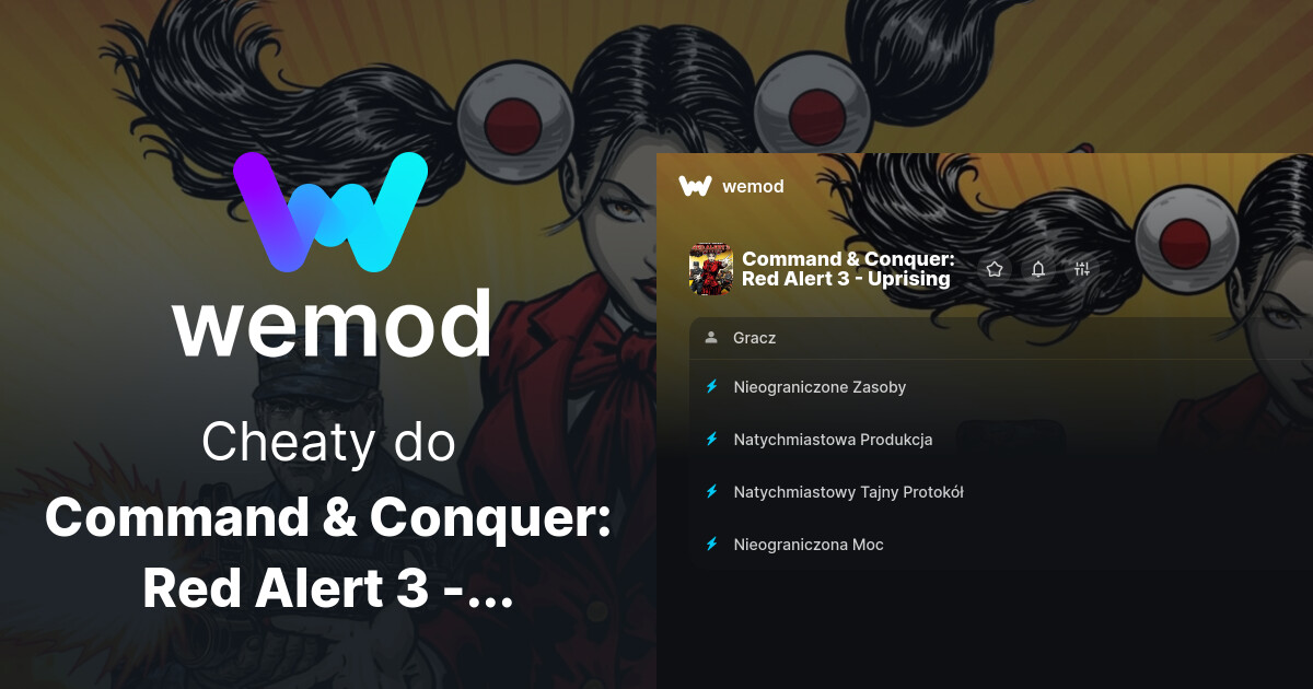 Command & Conquer: Red Alert 3 - Uprising – cheaty i trainery na PC – WeMod
