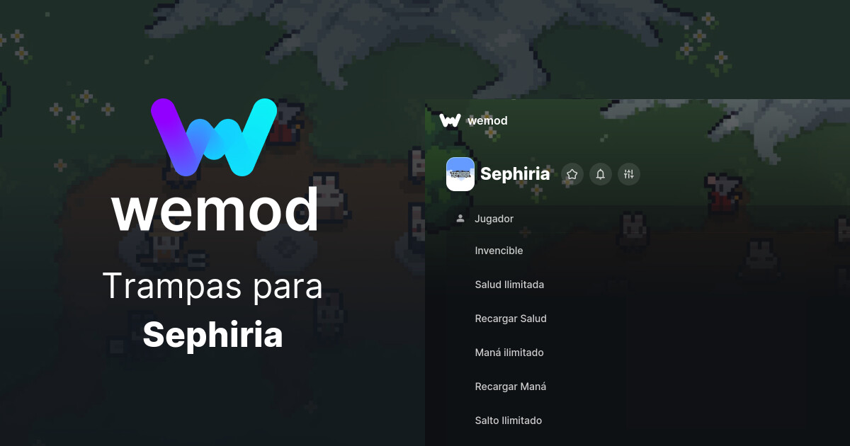 Trampas y trainers de Sephiria para PC - WeMod