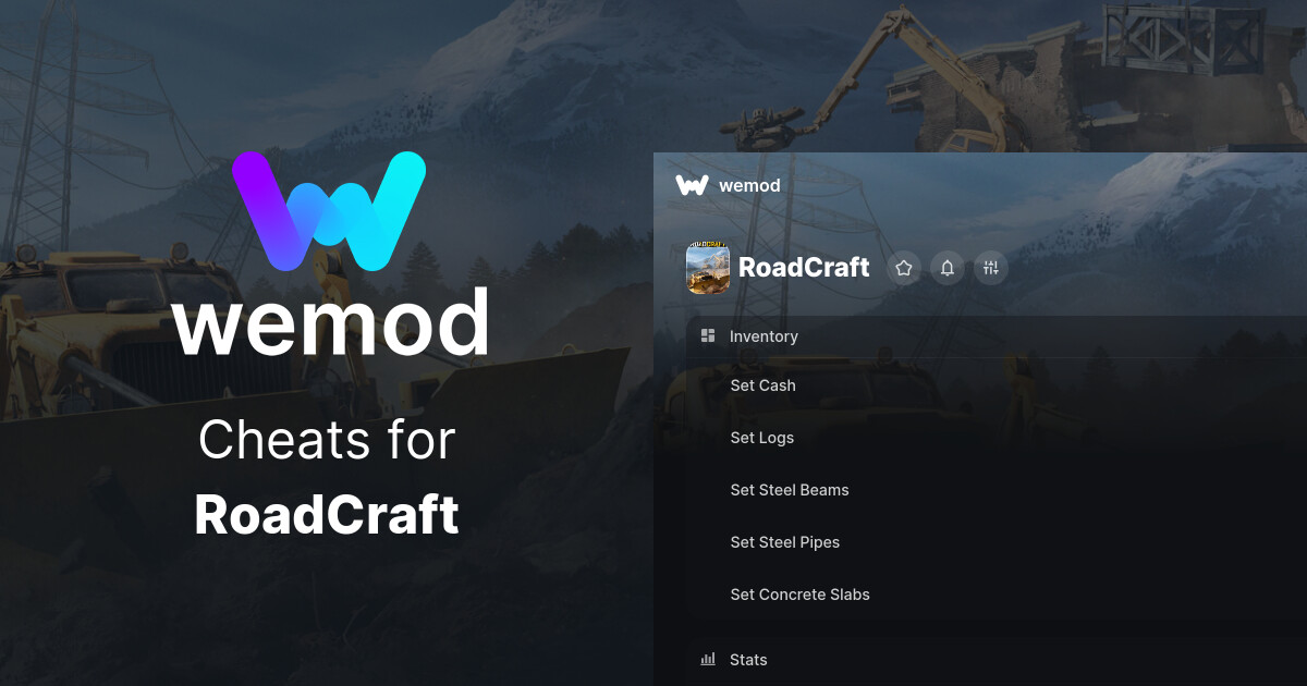 RoadCraft Cheats & Trainers for PC | WeMod