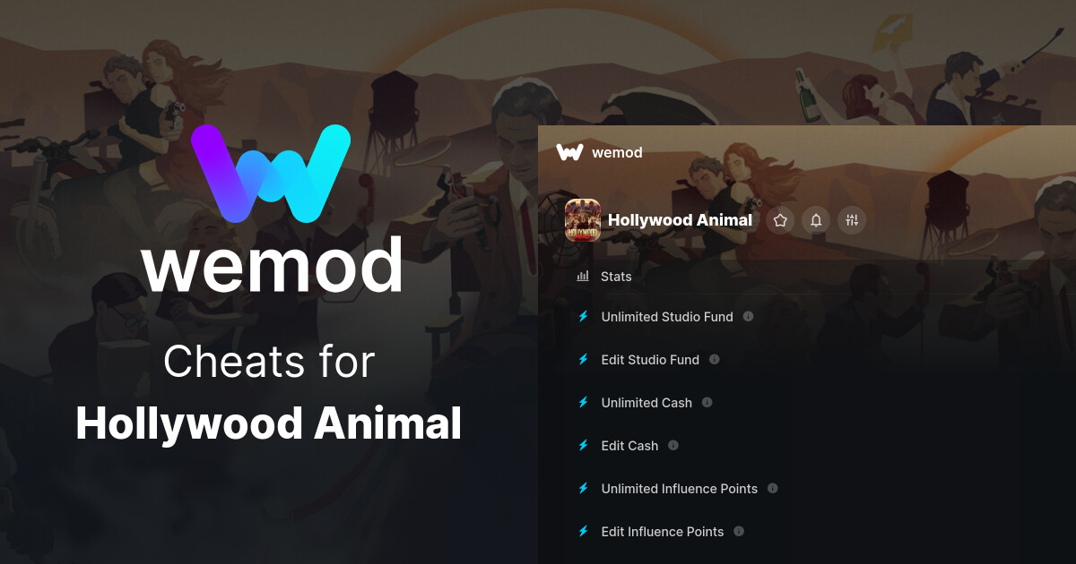 Hollywood Animal Cheats & Trainers for PC | WeMod