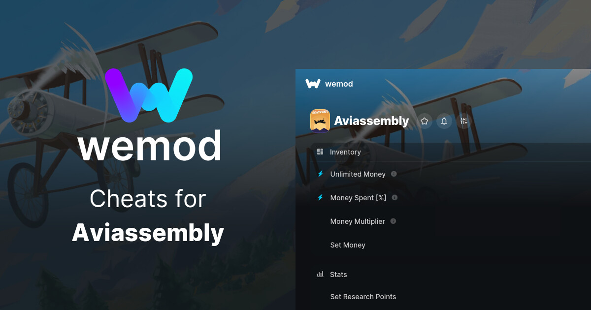 Aviassembly Cheats & Trainers for PC | WeMod