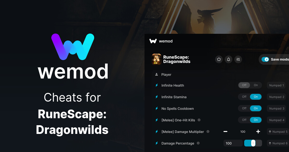 RuneScape: Dragonwilds Cheats, Trainers and Maps for PC | WeMod
