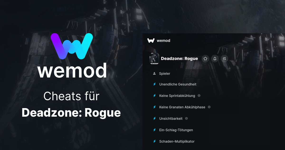 Deadzone: Rogue Cheats und Trainer für PC - WeMod