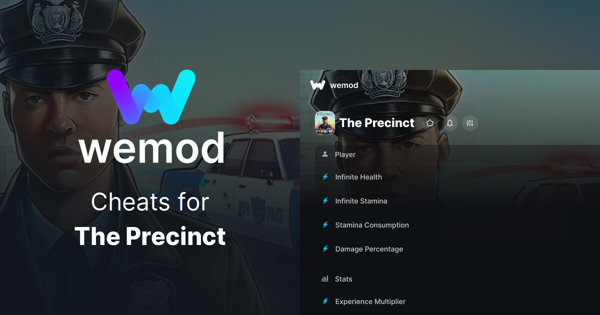 The Precinct Cheats & Trainers for PC | WeMod